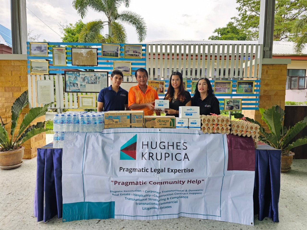 Hughes Krupica – CSR/ESG – Phuket Elders Public Aid – Donation of ...